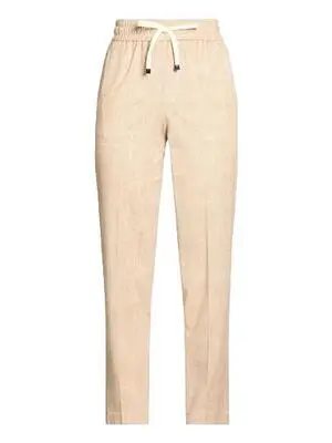 CIRCOLO 1901 Tapered Jersey Pants - Beige