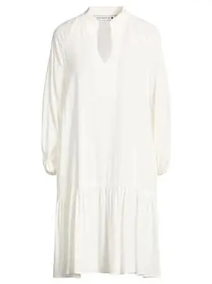 SHIRTAPORTER Mini Dress Viscose - White