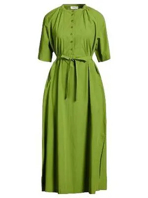 OTTOD'AME Maxi Cotton Dress - Green
