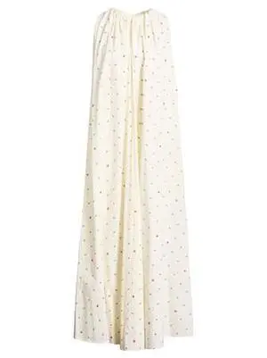 ALYSI Maxi Cotton Dress - White