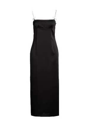 Blumarine Maxi Slip Dress - Black