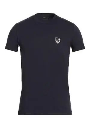 Emporio Armani T-shirt Size Cotton, Elastane - Navy