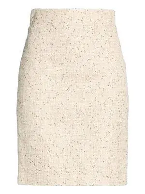 TAGLIATORE 02-05 Mini Skirt With Sequins And Rear Slit