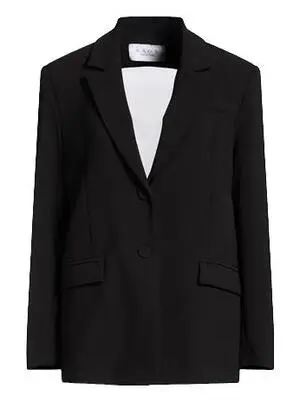 KAOS Single-Breasted Blazer Black