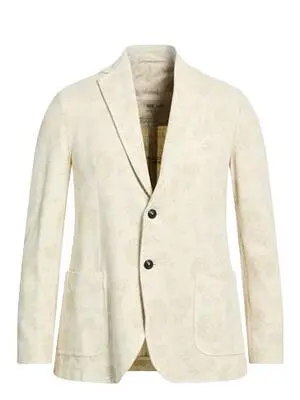 CIRCOLO 1901 Blazer Cream Size Cotton, Elastane - White