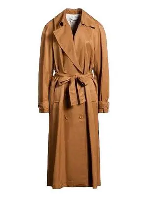 KAOS Twill Trench Coat - Brown