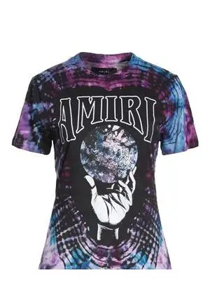 Amiri Printed Cotton T-shirt - Purple