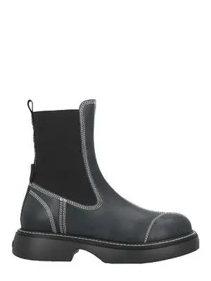 GANNI Ankle Boots - Black