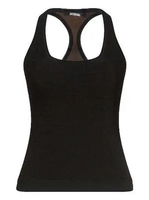 Jacquemus Tank Top - Black