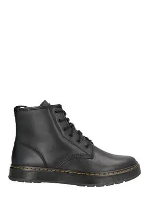 Dr. Martens Brookline Chukka Lusso Leather Ankle Boots - Black