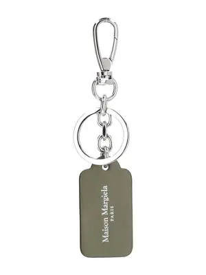 MAISON MARGIELA Four Stitches Keychain - Brown