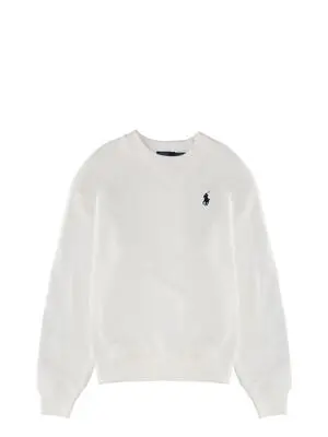 Polo Ralph Lauren Sweatshirt With Logo - White