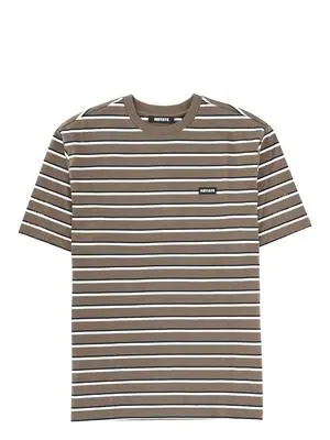 ROTATE BY BIRGER CHRISTENSEN Striped Logo T-shirt - Green
