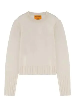 Guest In Residence Shrunken Crewneck Jersey - Beige