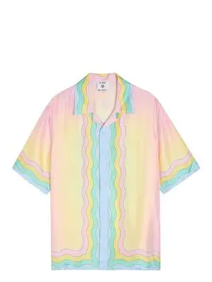 Casablanca The Love Of Dance Printed Silk Shirt Multicoloured 1