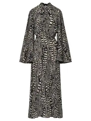 Johanna Ortiz Printed Silk Maxi Dress - Multi
