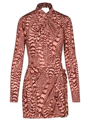 JOHANNA ORTIZ Softly Unbound Ruched Mini Dress