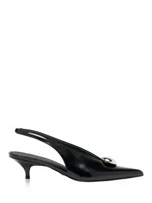 Proenza Schouler Proenza Schouler Dome Slash Slingbacks Black