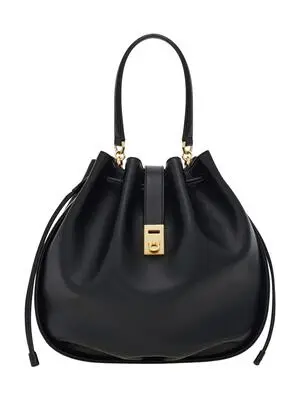 FERRAGAMO Hug Bucket Bag - Black