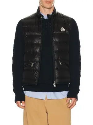 Moncler Gui Vest - Black