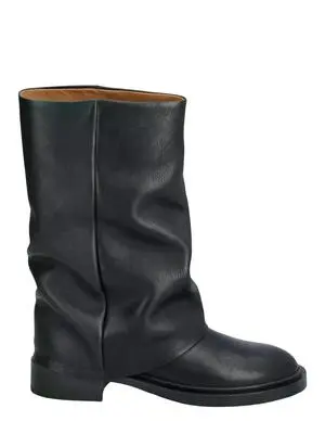 SUMMERY COPENHAGEN Gathered Ankle Boots