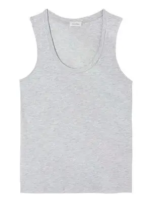 American Vintage Jacksonville Scoop-neck Tank Top - Grey