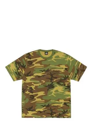 StÜssy International Design Pigment Dyed Tee Shirt - Camo