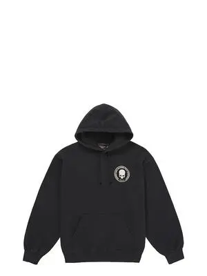 Supreme Number Ine Hooded Sweatshirt - Black