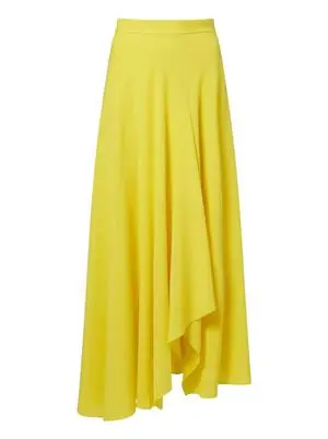 ROKSANDA Asha Crêpe Maxi Skirt - Yellow