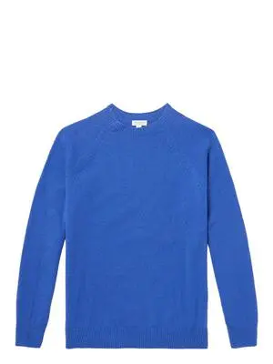 Sunspel Wool Sweater - Blue