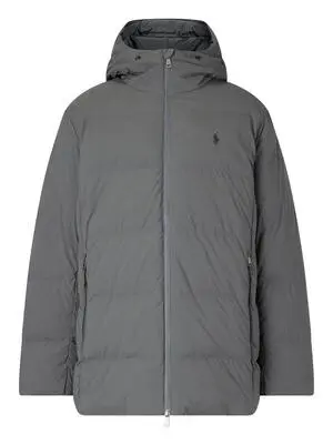 Polo Ralph Lauren Parkview Logo-embroidered Quilted Down Jacket - Gray