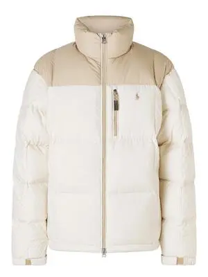 Polo Ralph Lauren Gorham Oversized Quilted Recycled-ripstop Down Jacket - Neutrals