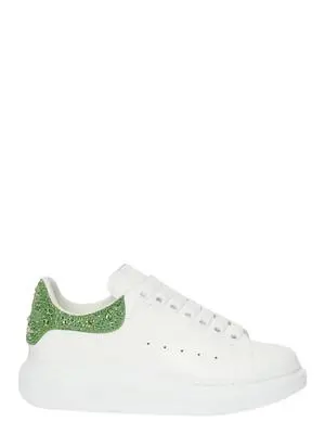 Alexander McQueen Oversized Crystal - White/acid Green