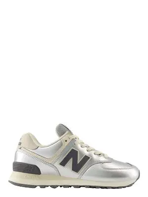 NEW BALANCE 574 - Metallic Silver/artic Grey