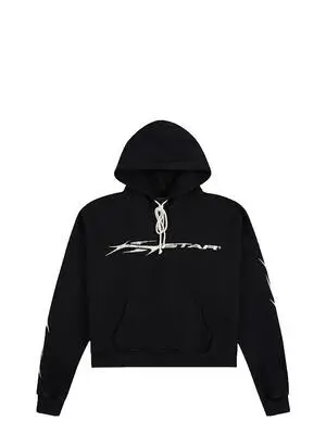 HELLSTAR Flame Hoodie - Black