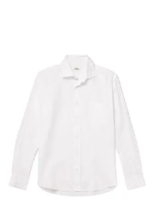 Hartford Paul Pat Cotton-poplin Shirt - White