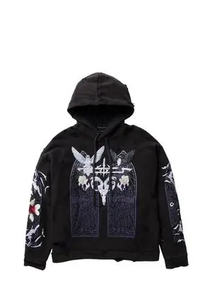 WHO DECIDES WAR BY EV BRAVADO Epitome Hooded Pullover - Black
