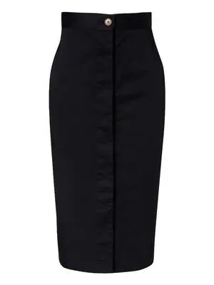 VIVIENNE WESTWOOD Cotton-blend Pencil Skirt - Black