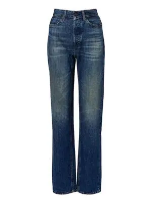 FRAME The Stack Straight Jeans - Blue