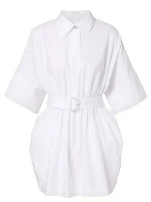 Givenchy Cotton Poplin Shirt Dress - White