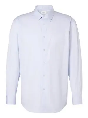 Saint Laurent Striped Cotton Shirt - White