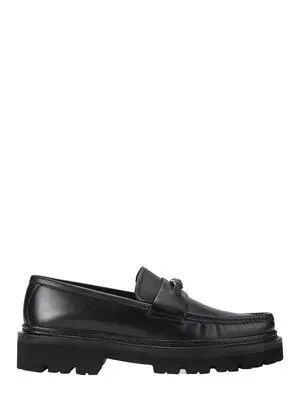 Kurt Geiger Leather Fenchurch Loafers Black