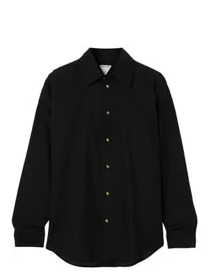 Bottega Veneta Poplin Shirt - Black