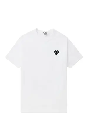 Play Comme Des Garcon Cotton T-shirt - White