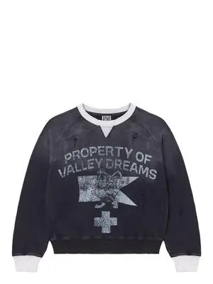 VALE FOREVER Prison Break Crewneck - Black
