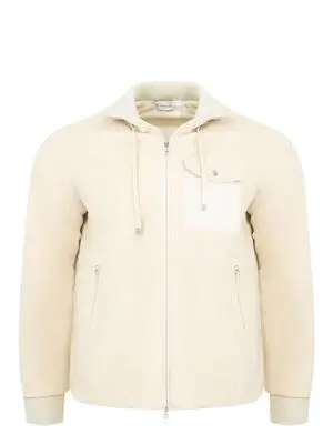 Moncler Zip-up Cardigan - Tan