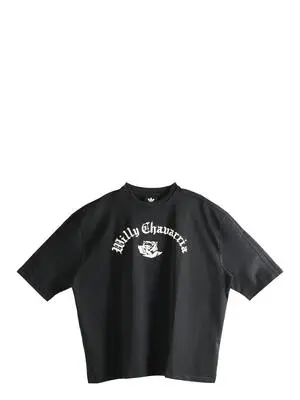Adidas X Willy Chavarria Logo Short-sleeve Tee - Black