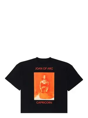 Goat Joan Of Arc Capricorn Tee - Black