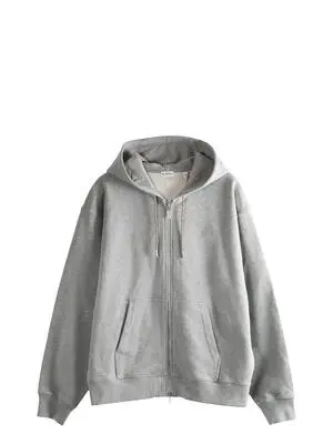 Burberry Rory Check Zip Hoodie - Grey