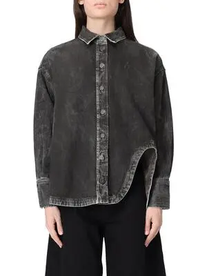 Attico Collared Shirt - Black